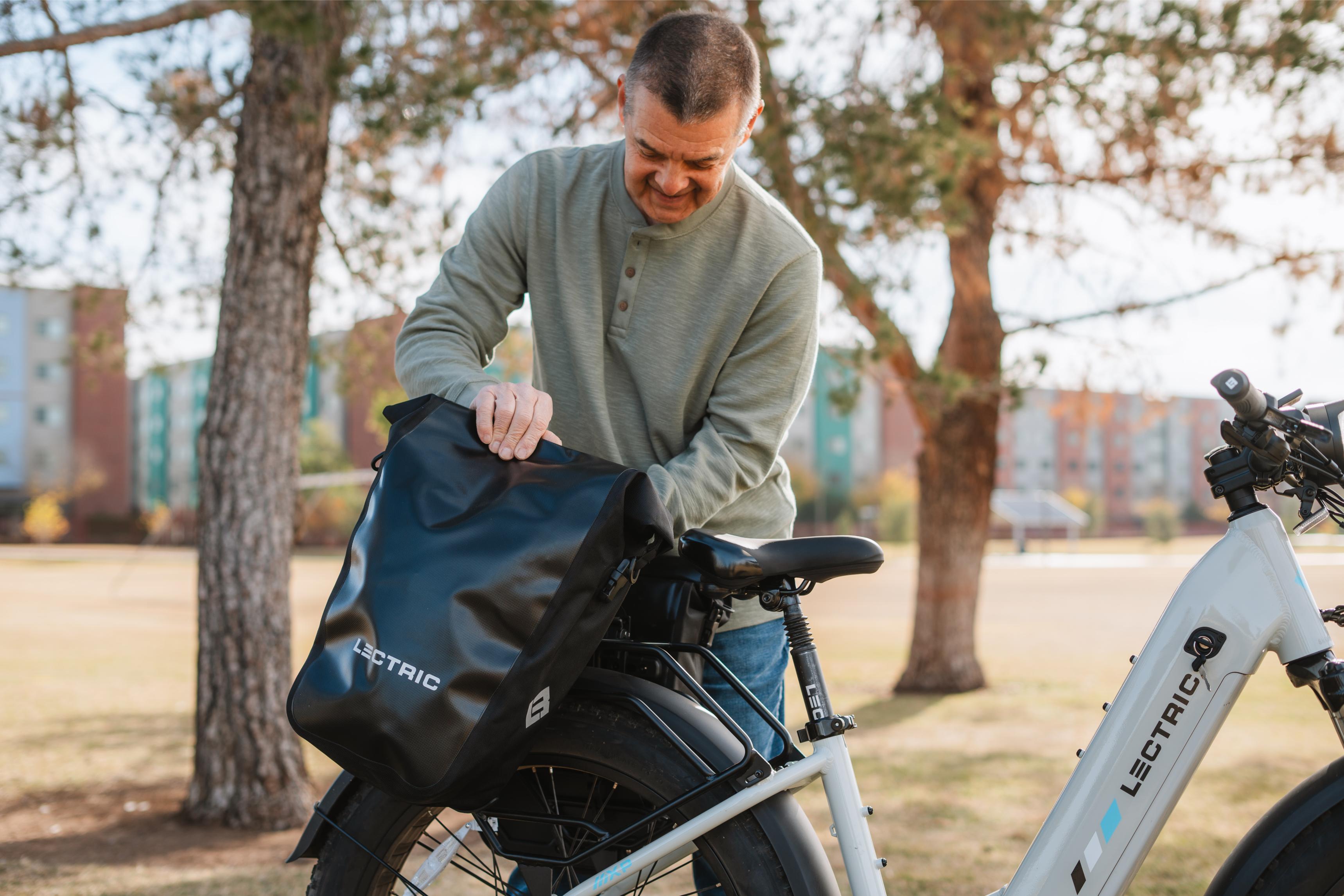 Why Our Waterproof Pannier Bag Is Your Next Must-Have – Lectric eBikes®